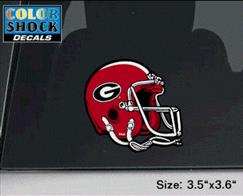 UGA Helmet Decal – The Clubhouse - Athens